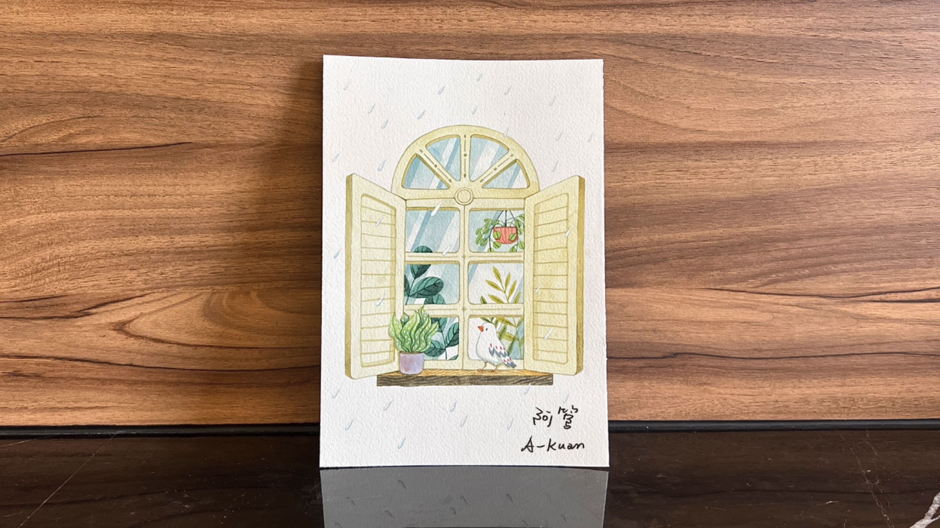 窗邊靜思_你的⽣活插畫課 | OMIA PLUS 影音學習